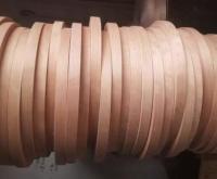 China Augustan Wood Veneer Edge Banding 200m Length 8mm-300mm Width Non-Woven Fabric Backing for sale