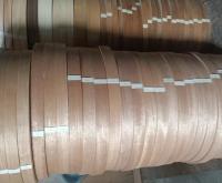 China Augustan Wood Veneer Edge Banding 200m Length 8mm-300mm Width Non-Woven Fabric Backing for sale