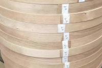 China Cherry Veneer Edge Banding 8mm-300mm Width 200m Length Moderate Glossiness Non-Woven Backing for sale