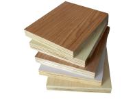 China E1 Grade Melamine Multi Colored Layered Plywood 2.44m Length 18mm Thickness for sale