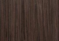 China Natural Ebony 080 Engineered Wood Veneer Sheets Moisture Resistant for sale