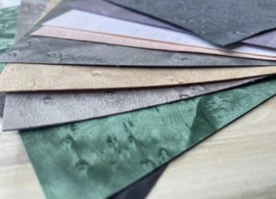 China Birdseye Maple Veneer Dyed 0.25-0.6mm Thick 200-360cm Length for sale