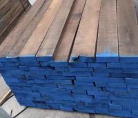 China Walnut Solid Wood Panels 25mm to 65mm Thick Length 2.1m for Furniture Making for sale