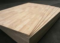 China Rubber Wood Finger Joint Splicing Board Width 1.22m Length 2.44m for sale