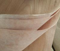 China Non Woven Fabric Wood Veneer Wrapping Veneer 0.1-0.5mm Thickness 1-13m Length for sale