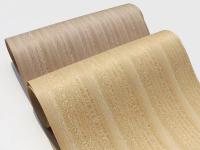 China Kraft Paper Wood Veneer 64cm Width 15C to 50C Flexible Brown Wrapping Veneer for sale