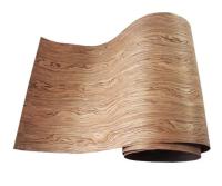 China Lacquer Free Non Woven Fabric Wood Veneer 0.1-0.5mm Thickness for Furniture Decoration for sale