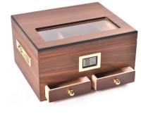 China Insect Control Spanish Cedar Wood Cigar Box / Cigar Case Moisturizing And Breathable for sale