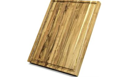 China Teak Wood Cutting Board Chopping Block 600x450x38mm Moisture Resistant Mosquito Proof OEM for sale