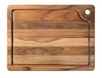 China Teak Wood Cutting Board Chopping Block 600x450x38mm Moisture Resistant Mosquito Proof OEM for sale