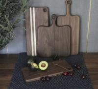 China Black Walnut Wood Cutting Board Chopping Board 600x450x38mm 500x380x35mm for sale
