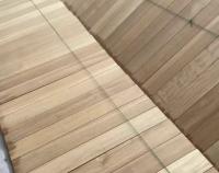 China Teak Solid Wood Flooring 15mm-22mm Thickness Width 90mm 120mm 140mm Hardwood Veneer for sale