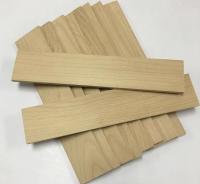 China Teak Solid Wood Flooring Veneer 0.5mm 5mm Thickness for Yacht Herringbone Flooring for sale