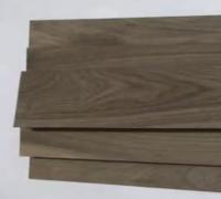 China Black Walnut Floor Veneer 2200x205x1.2mm for High End Furniture and Interior Decoration for sale