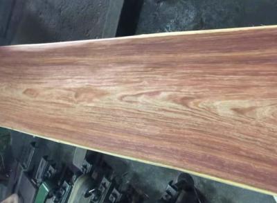 China Burma Padauk Natural Wood Veneer 8-40cm Width for Furniture Production for sale