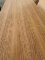 China Customizable Size Engineered Wood Veneer Teak Thickness 25C／45C for sale