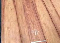 China Burma Padauk Natural Wood Veneer 8-40cm Width for Furniture Production for sale