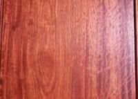 China Burma Padauk Natural Wood Veneer 0.5m-3.6m Length 0.3mm-3mm Thickness for sale