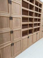 China Custom Solid Wood Cedar Cigar Room Cabinet 80-120 sq ft Constant Humidity for sale
