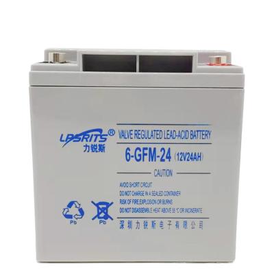China LIRUISI 6-GFM-38Ah 12V 38Ah valve sealed UPS lead-acid battery for sale