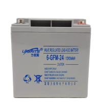 China UPS Lead Acid Batteries 6-GFM-24Ah 12V 24Ah Valve Sealed With ABS Shell for sale