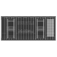 China Prefabricated 20 Foot Containerized Data Center Wall Mount Rack For Server Room for sale
