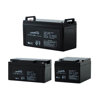 China LIRUISI communication battery 12V 75Ah valve regulated sealed lead-acid battery LC12-75 for sale