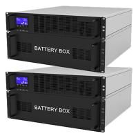 China 1600W 2KRVA Rack Mount UPS Single Phase High Frequency Machine Lead Acid Battery for sale