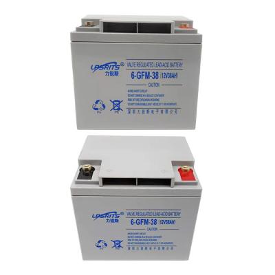 China 6-GFM-38Ah UPS VRLA Lead Acid Battery Sealed 12V 38Ah Deep Cycle Battery for sale