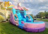 China 2021 new arrival Inflatable water slide with inflatable pool slide for sale Adults and Kids 	Inflatable Bouncer Combo for sale