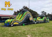 China PVC Tarpaulin Large Obstacle Course Inflatable Ninja Warrior Course for sale