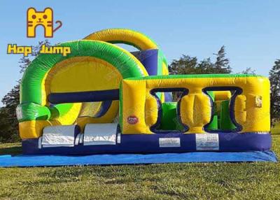 China Playground Inflatable Obstacle Course Fun City Bouncy Jumping Combo for sale