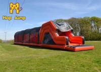 China PVC Tarpaulin Large Obstacle Course Inflatable Ninja Warrior Course for sale