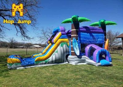 China Customized Color Inflatable Bouncer Combo Bounce House Slide Funny Outdoor Indoor For Kids for sale