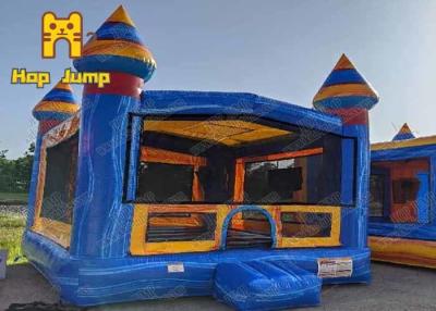China 14ft Oxford Cloth Inflatable Bounce House Wet And Dry Jumping Castles for sale