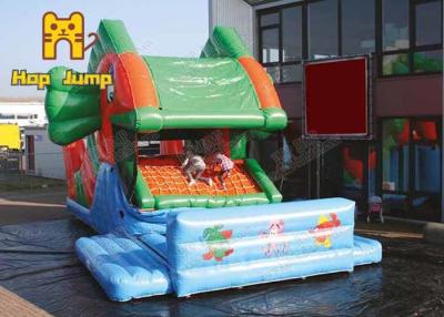 China OEM ODM Amusement Park Inflatable Bounce House UV Resistant for sale