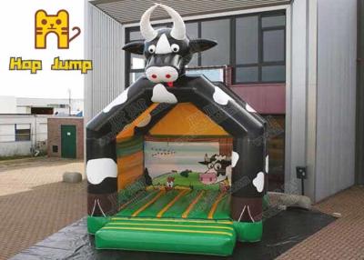 China Mini Blow Up Bounce House Indoor 12x12 Feet Silk Printing for sale