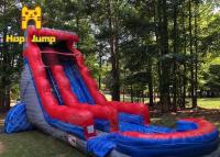 China Waterslide Pool Commercial Inflatable Water Slide For Kid Big Cheap for sale