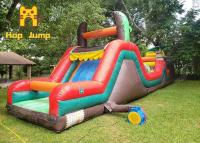 China Long 4x10m Inflatable Obstacle Course 1000D PVC Inflatable Water Assault Course for sale