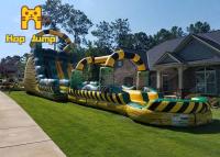 China 0.55mm PVC Inflatable Obstacle Course For Adults Rental Outdoor for sale
