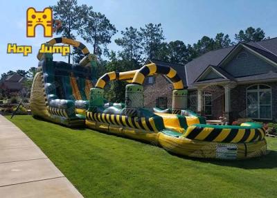 China 0.55mm PVC Inflatable Obstacle Course For Adults Rental Outdoor for sale