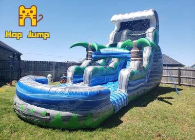 China Tropical 20ft Palm Tree Factory Price Inflatable Water Slide for sale