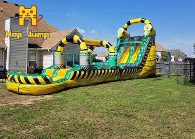 China New Design Commercial Grade Pvc 0.55mm Thickness Inflatable Water Slide for sale