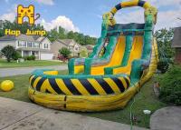 China Big Size Double Slide Pvc Inflatable Water Slide For Summer Outdoor Amusement for sale