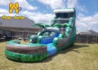 China Giant Size Outdoor Inflatable Water Slide Bouncers For Kids Backyard Games for sale