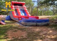 China 18ft Large Inflatable Water Slide Water Park Jumping Castle CE SGS for sale