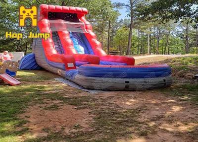 China 18ft Large Inflatable Water Slide Water Park Jumping Castle CE SGS for sale