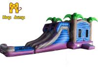 China PVC 0.55mm Residential Inflatable Bouncer Combo 9*4m Waterproof for sale