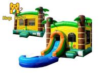 China PVC 4 In 1 Combo Bounce House UV Resistant Inflatable Bouncer Slide for sale