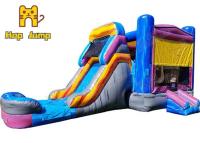 China 0.55mm Polyvinyl Chloride Jump Bounce House UV Protective Outdoor Jumping Castle for sale
